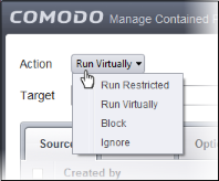 Configuring Rules For Auto-Containment, Sandbox Security Software | Comodo Client Security